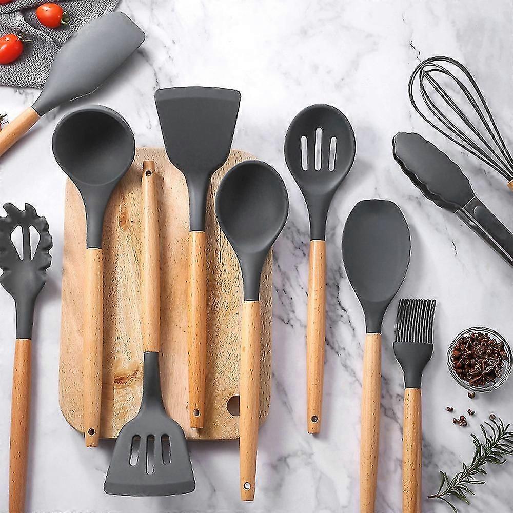 Non-sti Kitchen Utensil Cooking Utensils Set, Heat Resistant Cookware ...