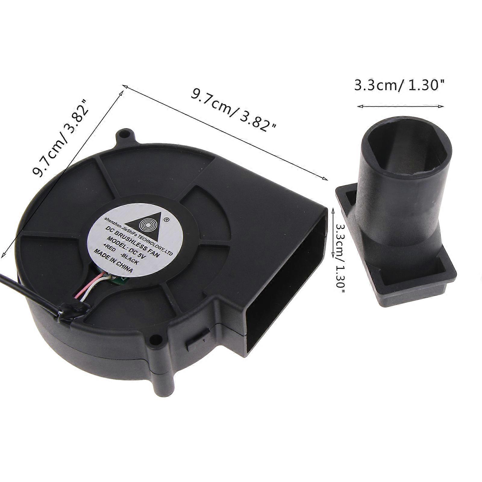 Mini Blower USB 5V BBQ Cooking Stove Blower Fan 3600RPM Air Blower ...
