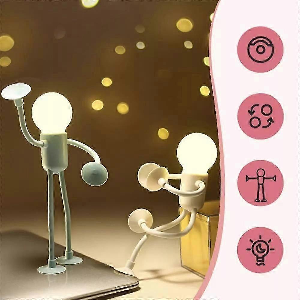 2025 Newest DIY Funny Sportsman Night Light With 10 Changeable LED Shapes For Bedroom Decor And ...