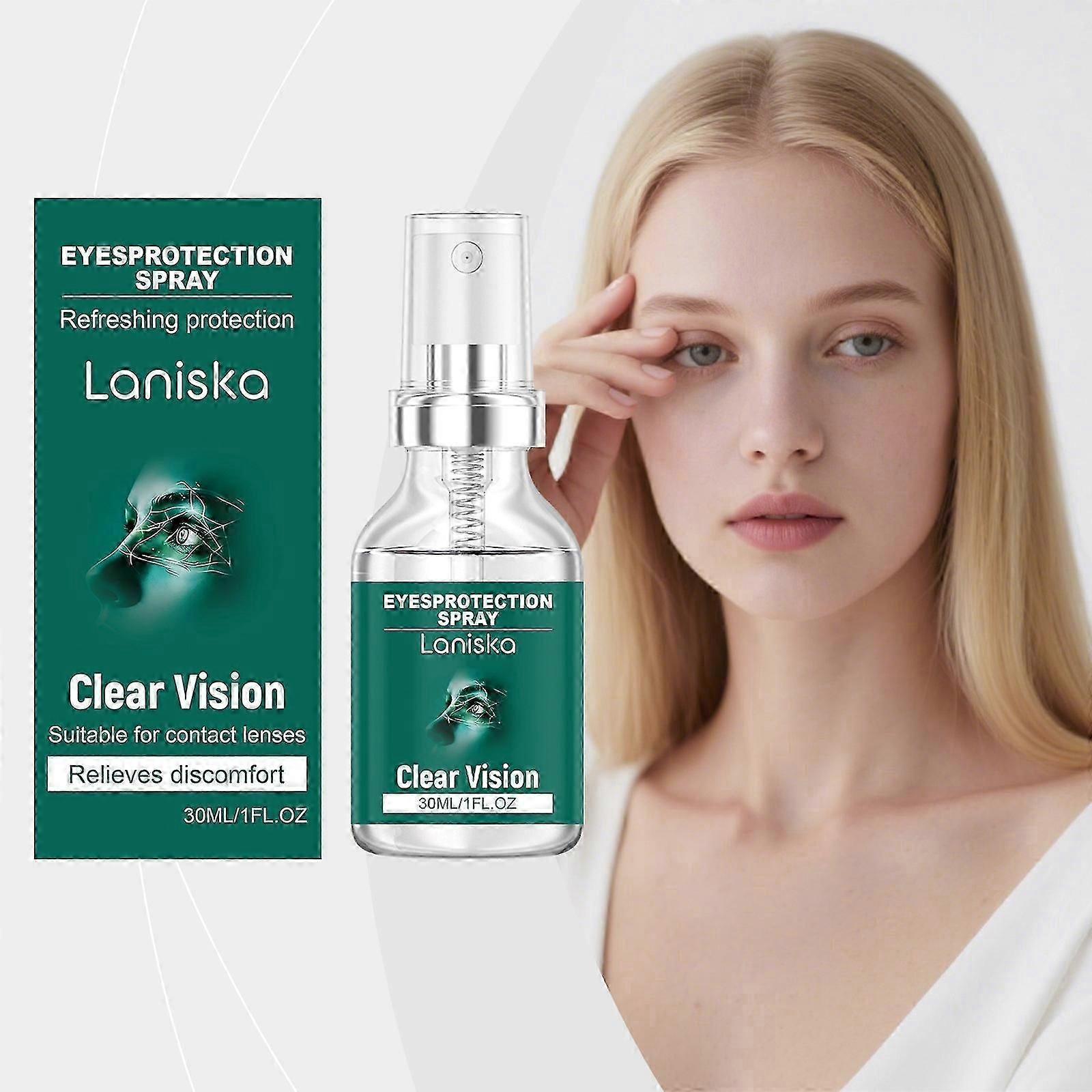 3PCS Lutein Eye Spray Clear-Vision Eye Treatments Serums Moisturizing ...