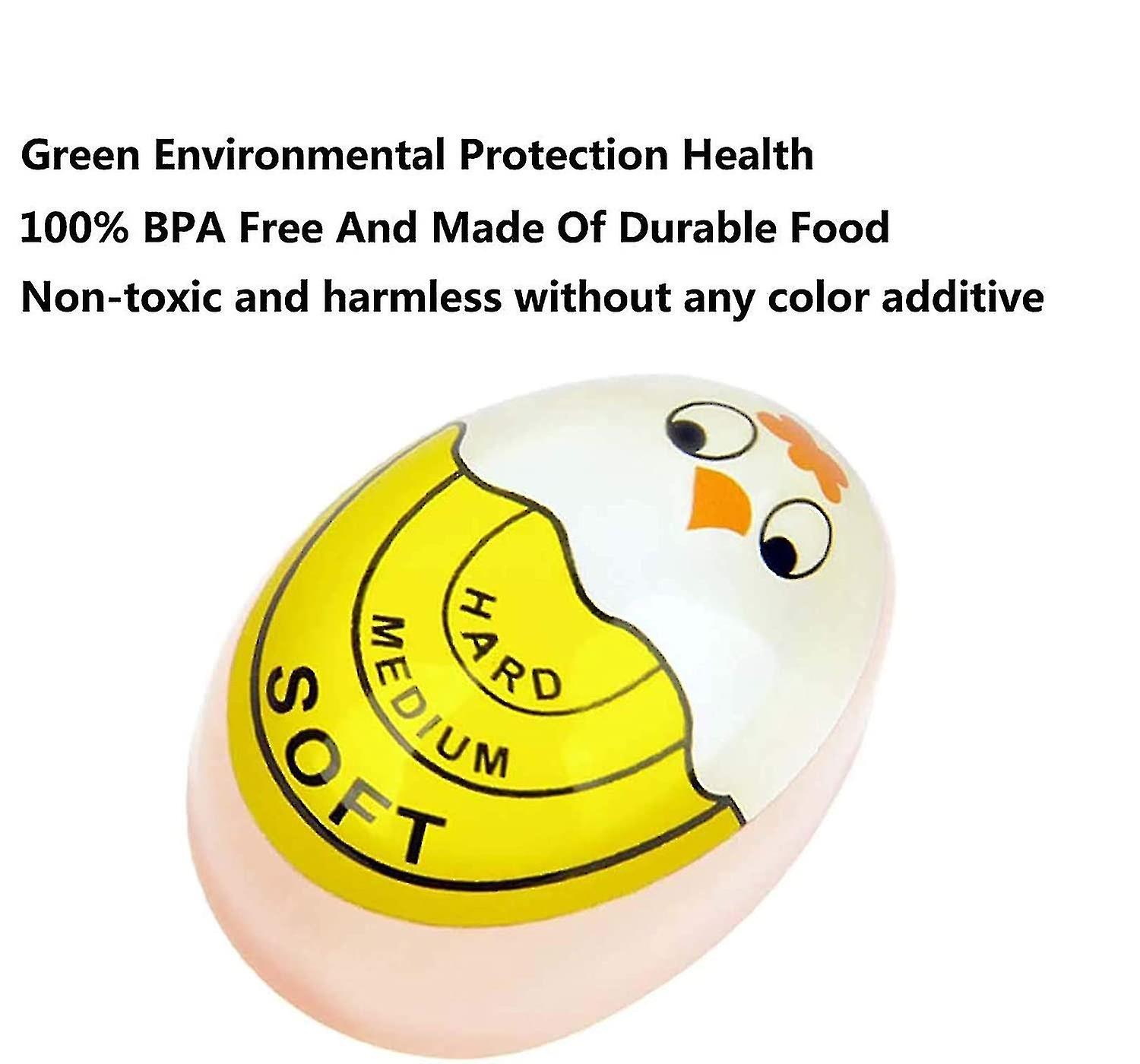 Egg Timer Sensitive Hard Soft Boiled Color Changing Indicator Tells ...