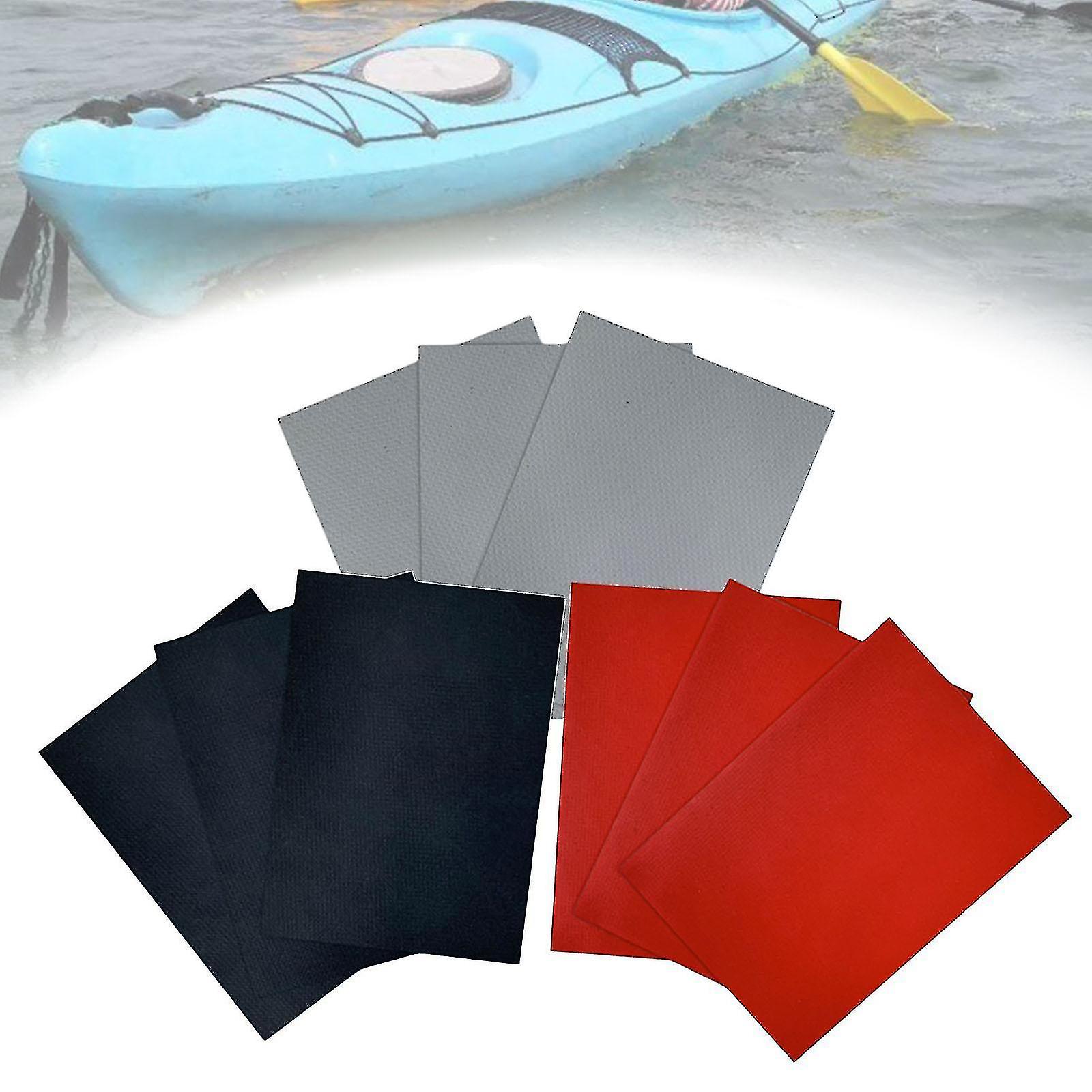 9 Pieces Pvc Repair Patch Kayak Dinghy Inflatable Boat Accessories ...