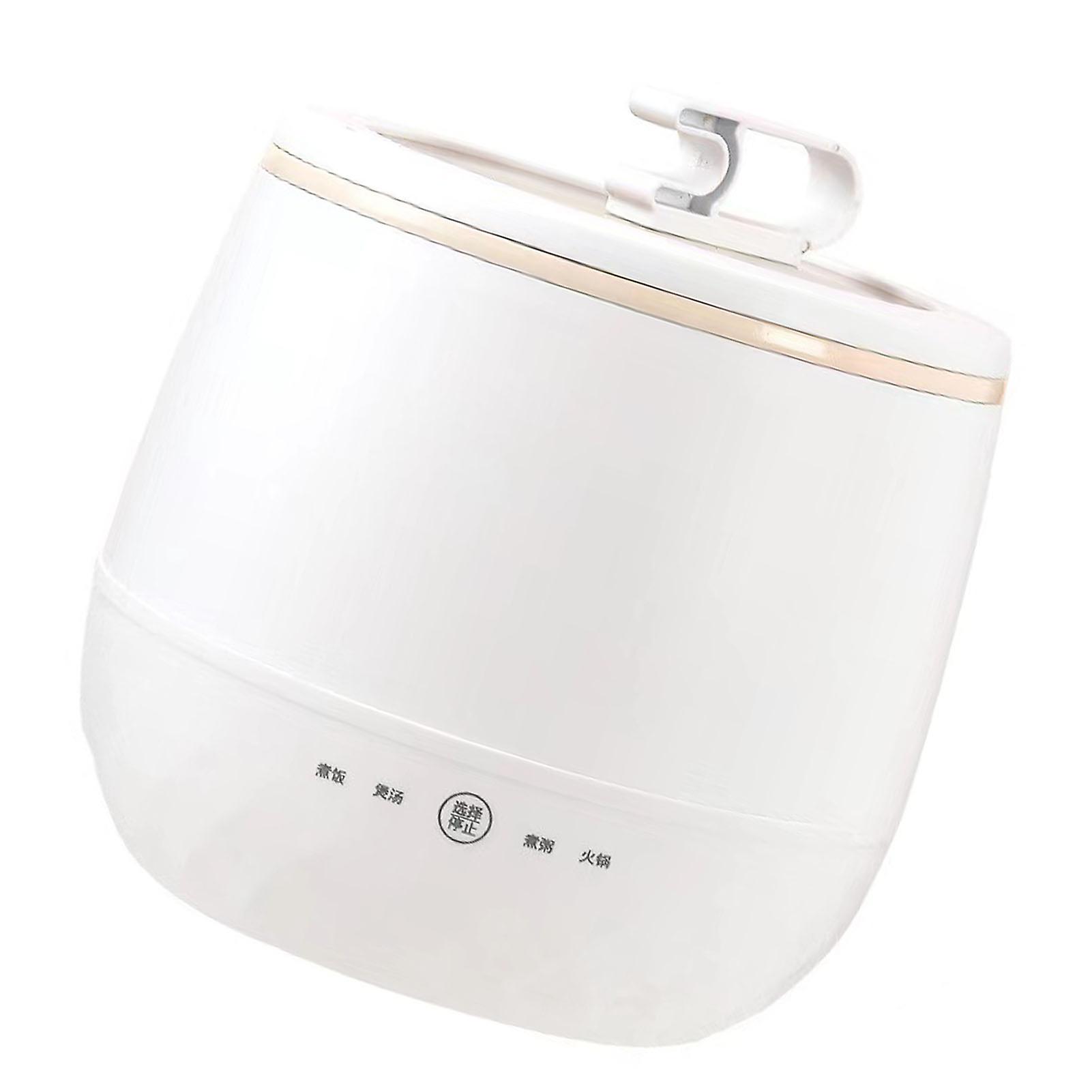 Mini Rice Cooker 1.8L Multi Functional Button Control Nonstick Porridge ...