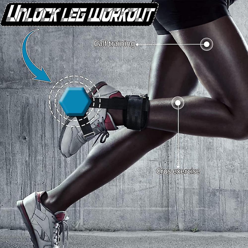 Dumbbell Ankle Strap Adjustable Ankle Weights Strap For Men Adjustable ...