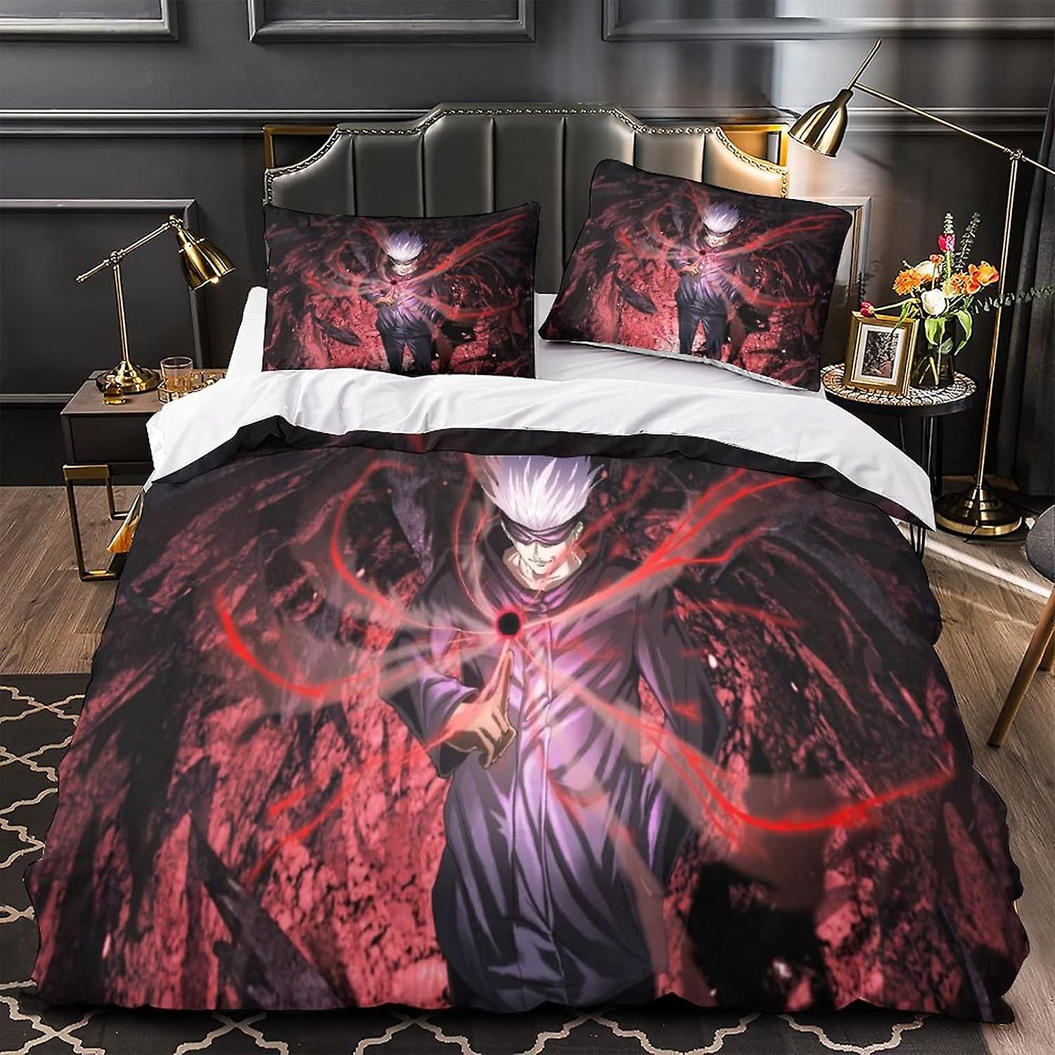 Jujutsu Kaisen 3D Print Duvet Cover Set Single Print Duvet Bedding Set ...