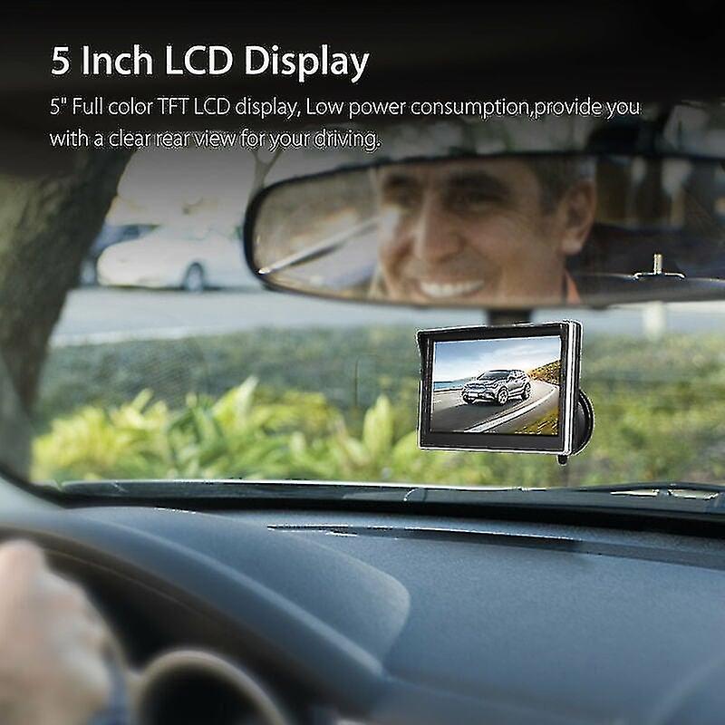 Wireless Rear View Camera, 5 Inch Rear View Camera Monitoring System, 7 ...
