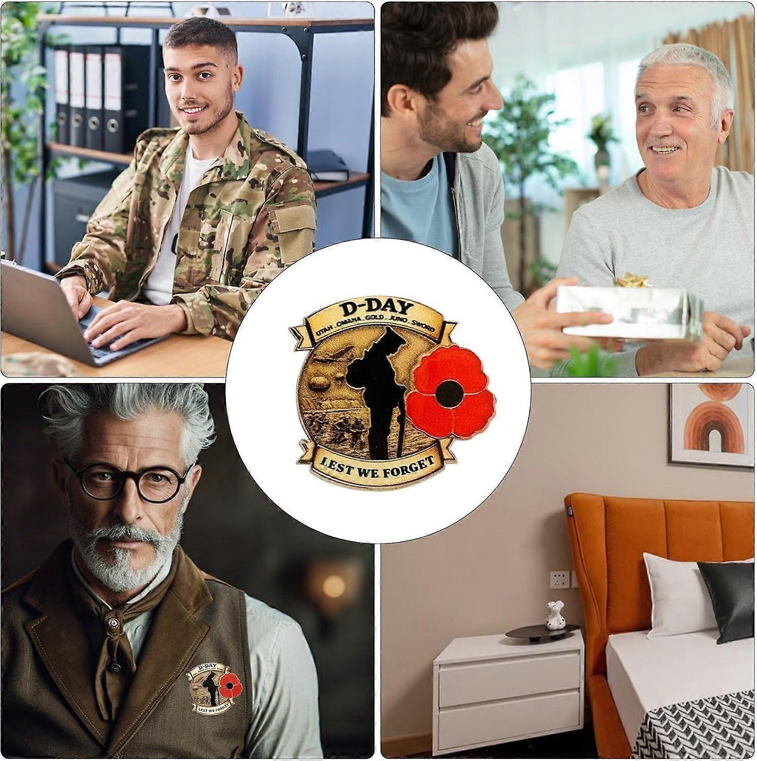 80th Anniversary D-Day Badge,80th Anniversary D-Day Pin,80th ...