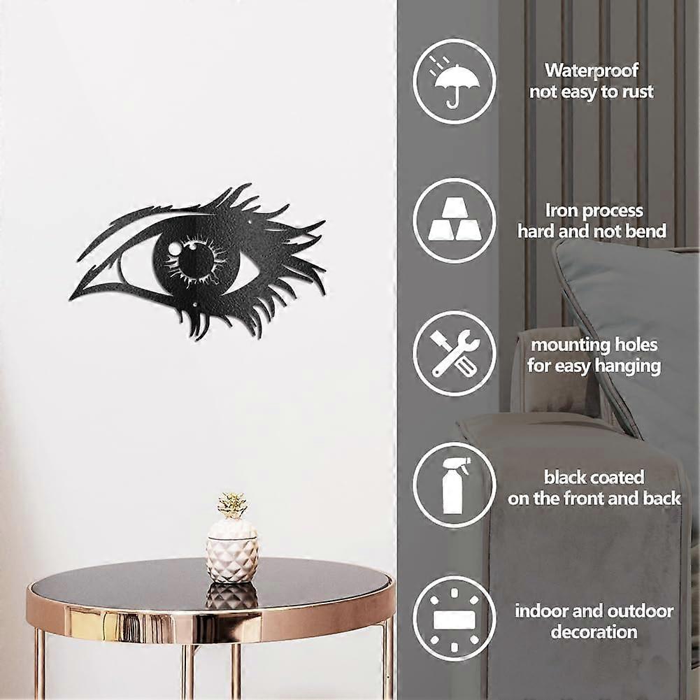 Metal Eye Wall Art Decor Iron Eye Wall Hanging Decor for Home ...
