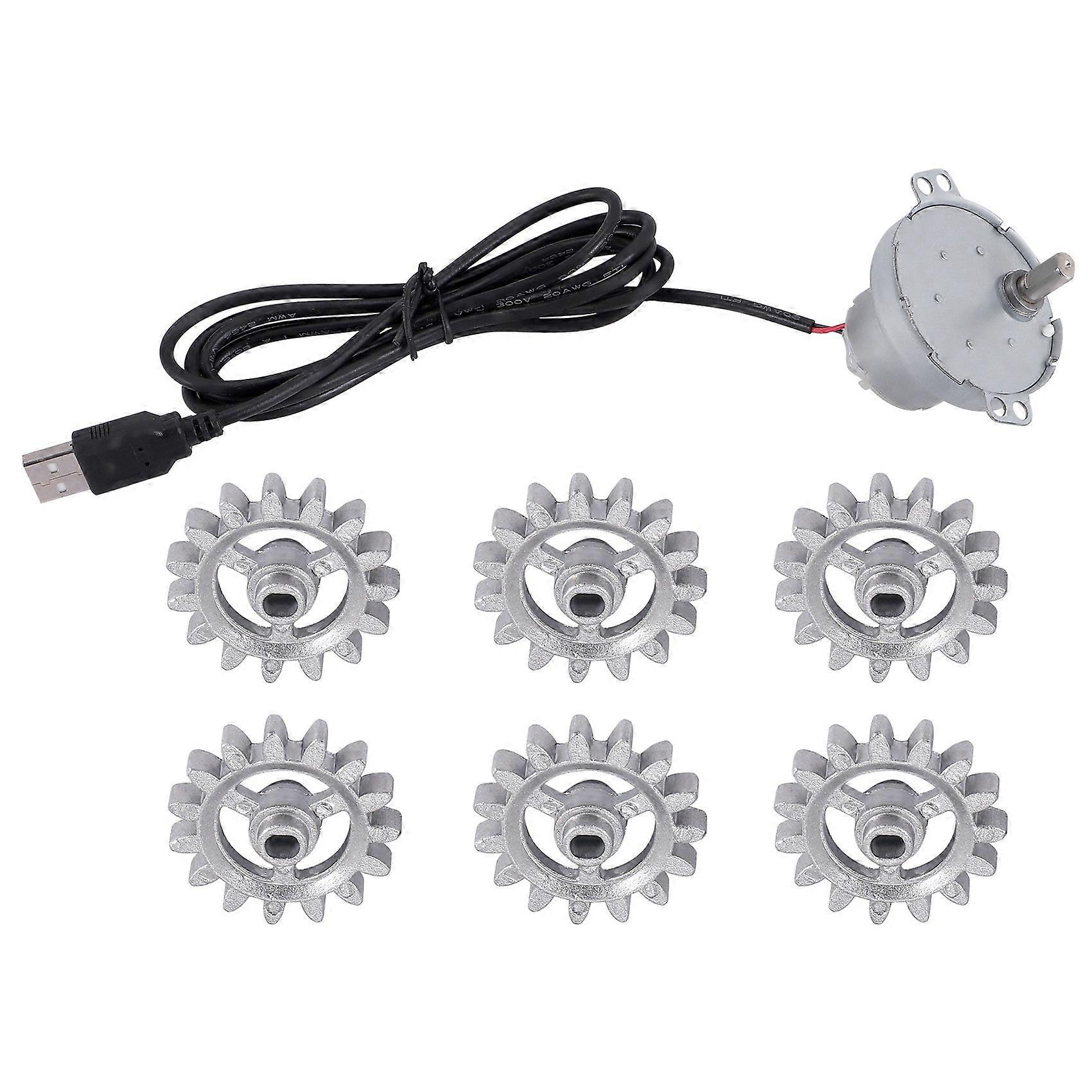 Automatic Rotisserie Grill Tools Metal BBQ Rotary Frame Gear with USB ...