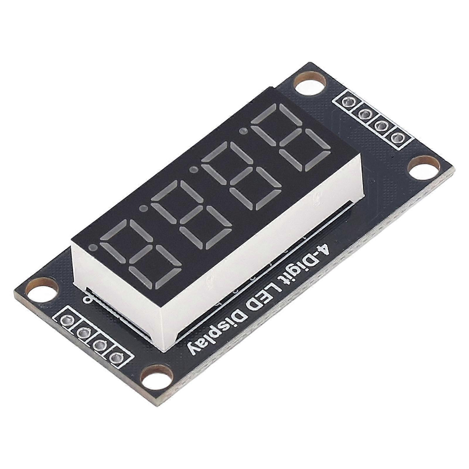 4 Sets Digital Tube Display Module LED 4 Digit 7 Segment 0.36in TM1637 ...
