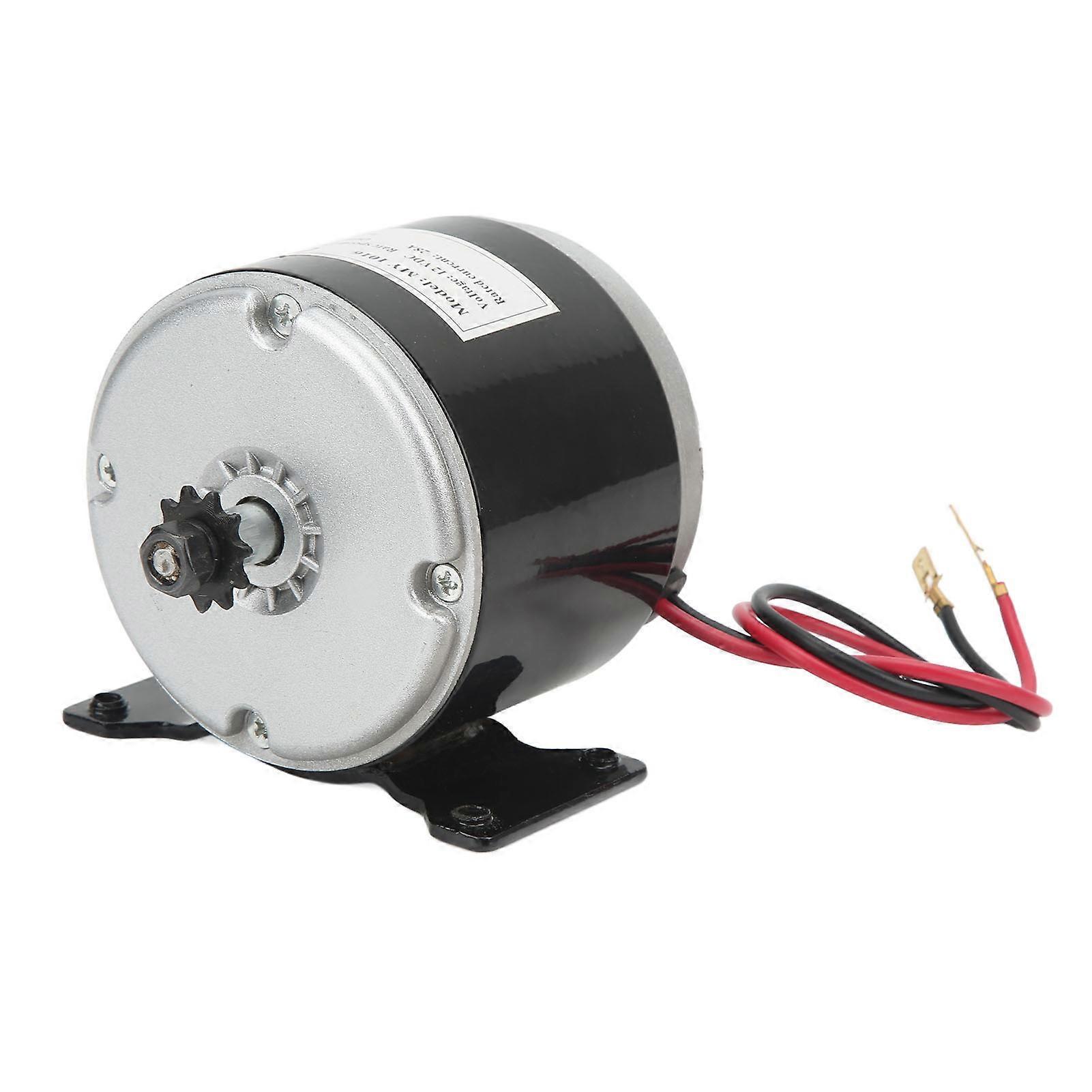 High Speed Electric Motor 12V 350W 2700RPM 11 Teeth Sprocket Motor for ...