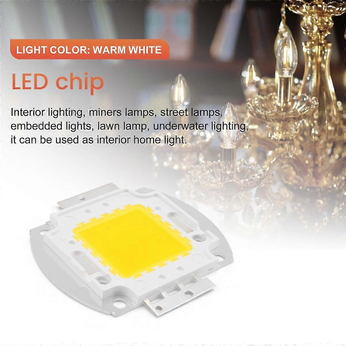 100W LED lamp high power chip DIY lamp light lighting Warm White ...