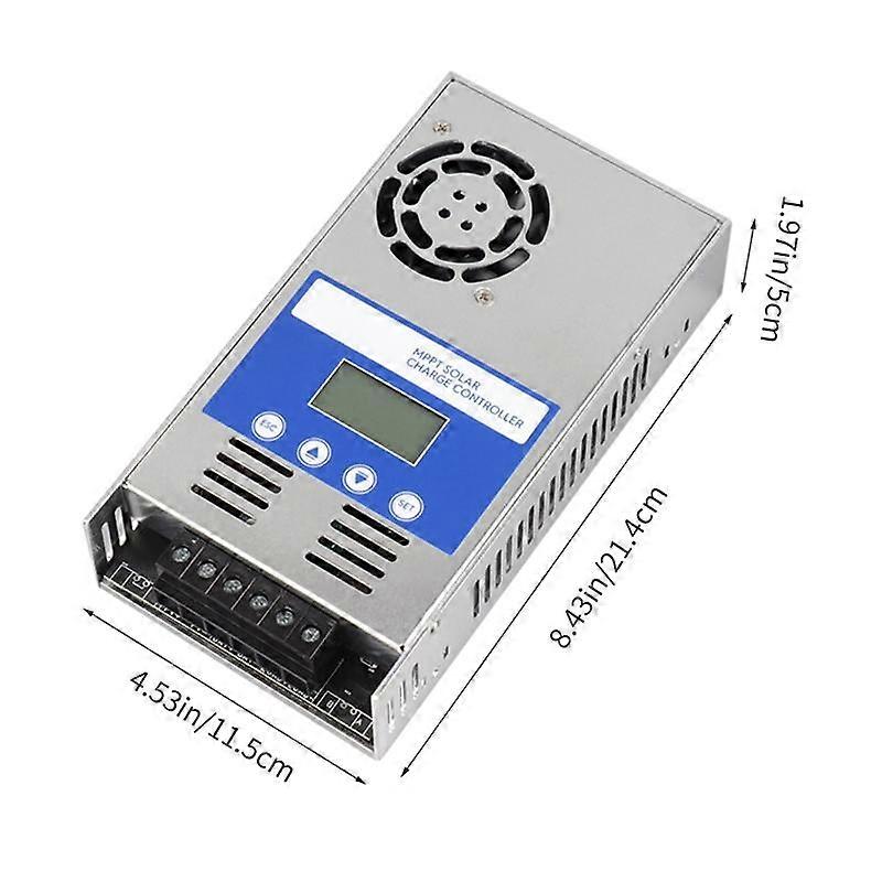 60A MPPT Solar Charge Controller 12V24V36V48V Auto Adapting Lead Acid ...