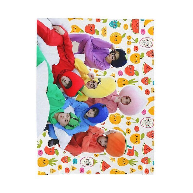 Enhypen Fruits Cute Blanket, Enhypen Cute Kpop Merch, Gift for Enhypen ...
