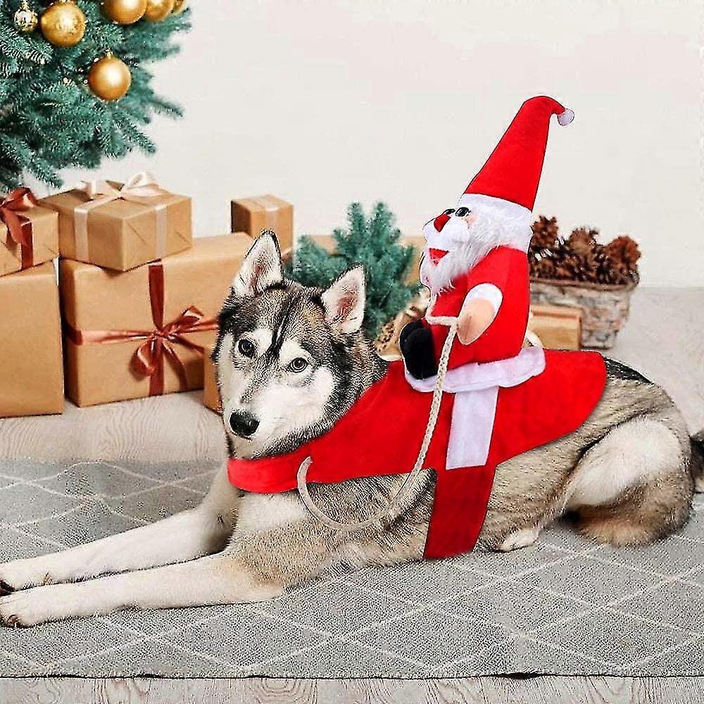 Christmas Clothes For Dog, Creative Christmas Dog Costume, Santa Claus ...