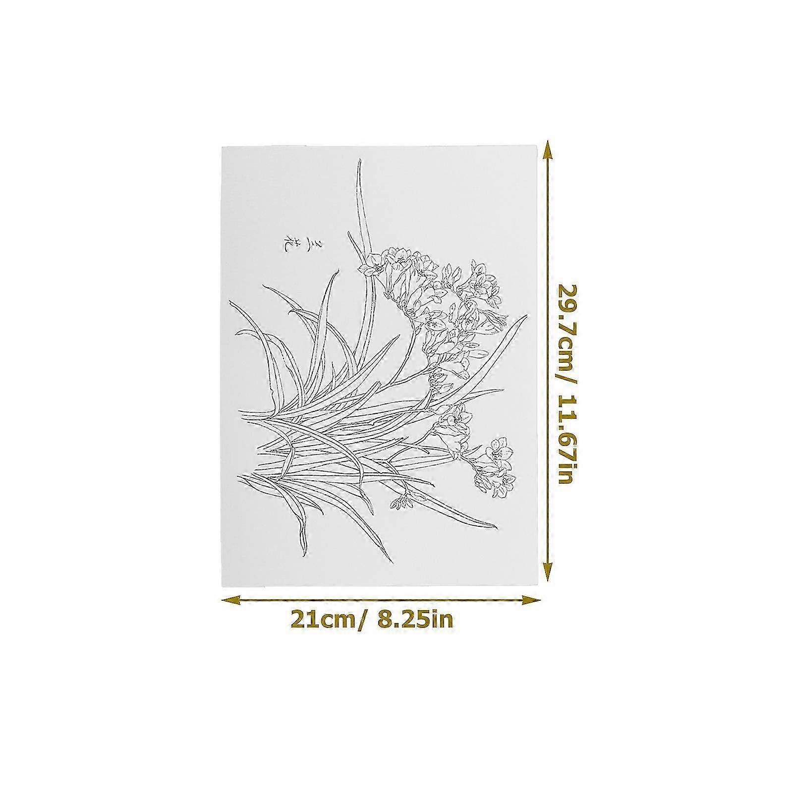 20 Sheets Drawing Paper Watercolor Drawing Paper Coloring Papers ...