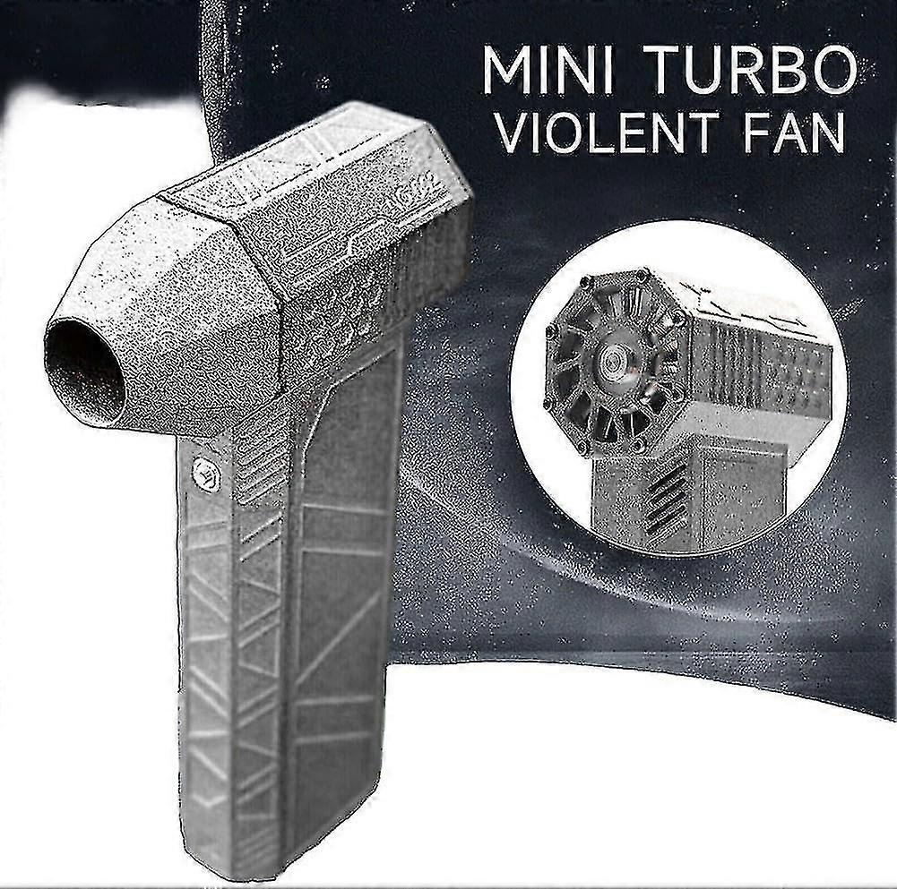 Air Blower Super Jet Fan, Usb-c Rechargeable Turbo Blower, 120000rpm ...