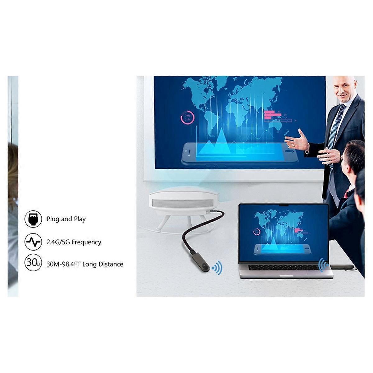 Wireless Extender Kit 5.8Ghz Video Audio Wireless Transmitter and ...