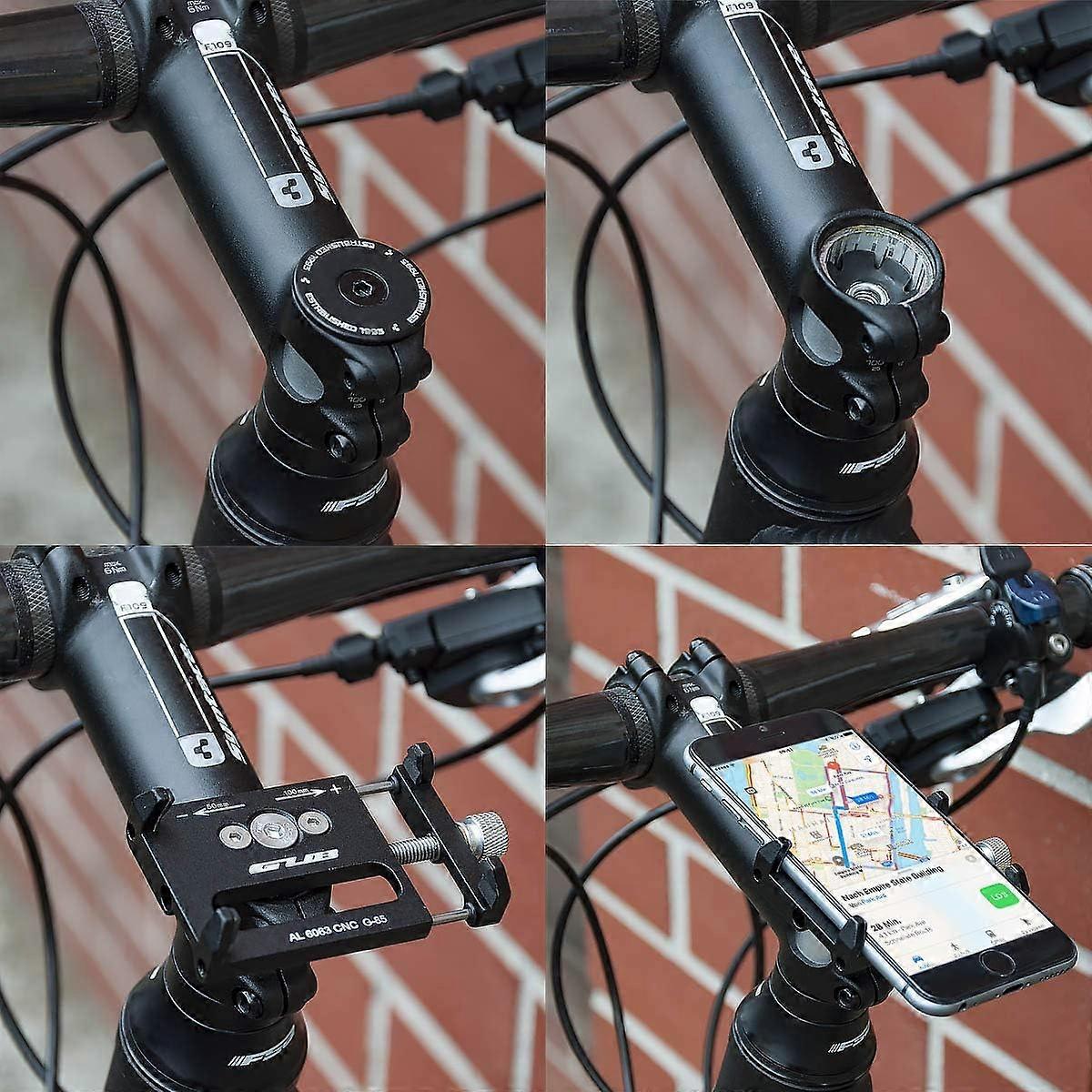 Bicycle mobile phone holder aluminum motorcycle scooter bicycle e-bike ...