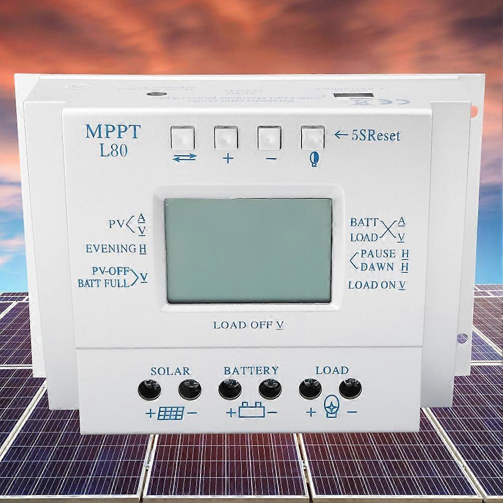 MPPT L-80 Solar Photovoltaic Power System Solar Panel Charge Controller ...