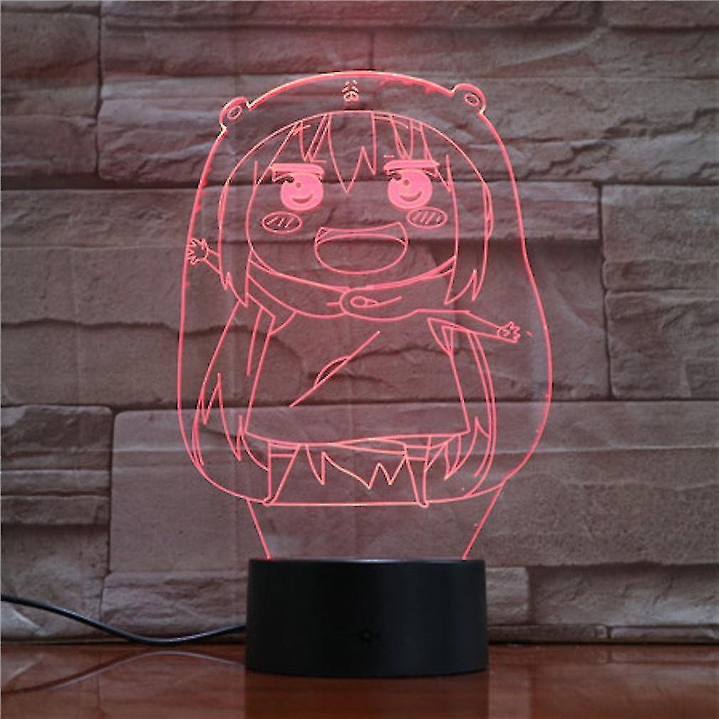 Himouto! Umaru-chan Kids Bedroom Anime Table Lamp 3d Led Night Light ...