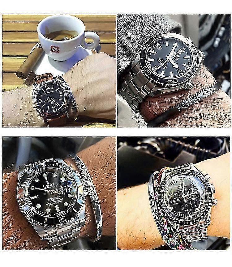 Stainless Steel Watch For Men With Dial Quartz Men Watches Dz ...