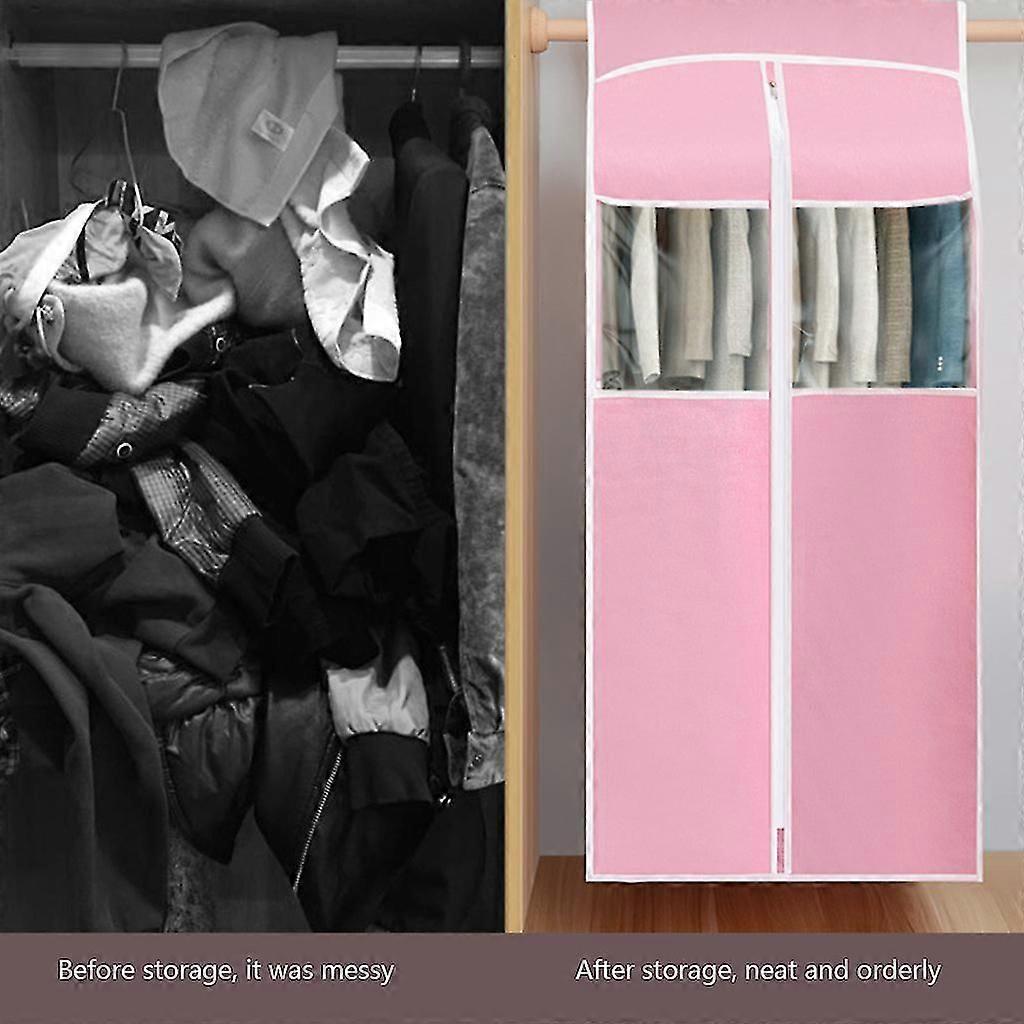 Garment Cover Anti-Moth Dust Cover Coat Hanging Clothes Storage Bag ...