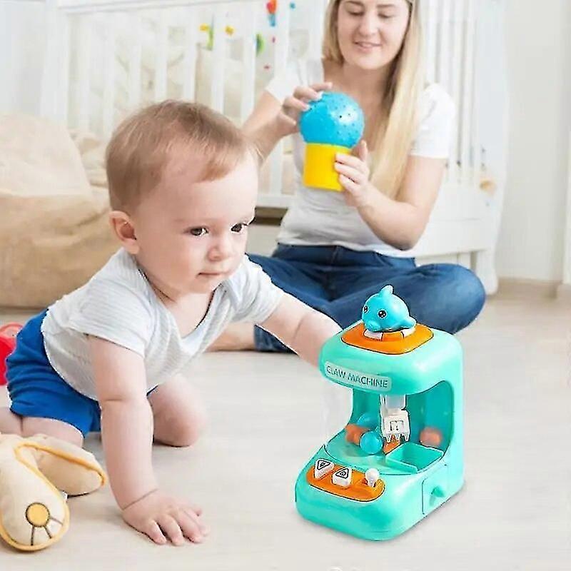 Kids Claw Machine Toy Doll Grabbing Machine Play Game Mini Claw Catch ...