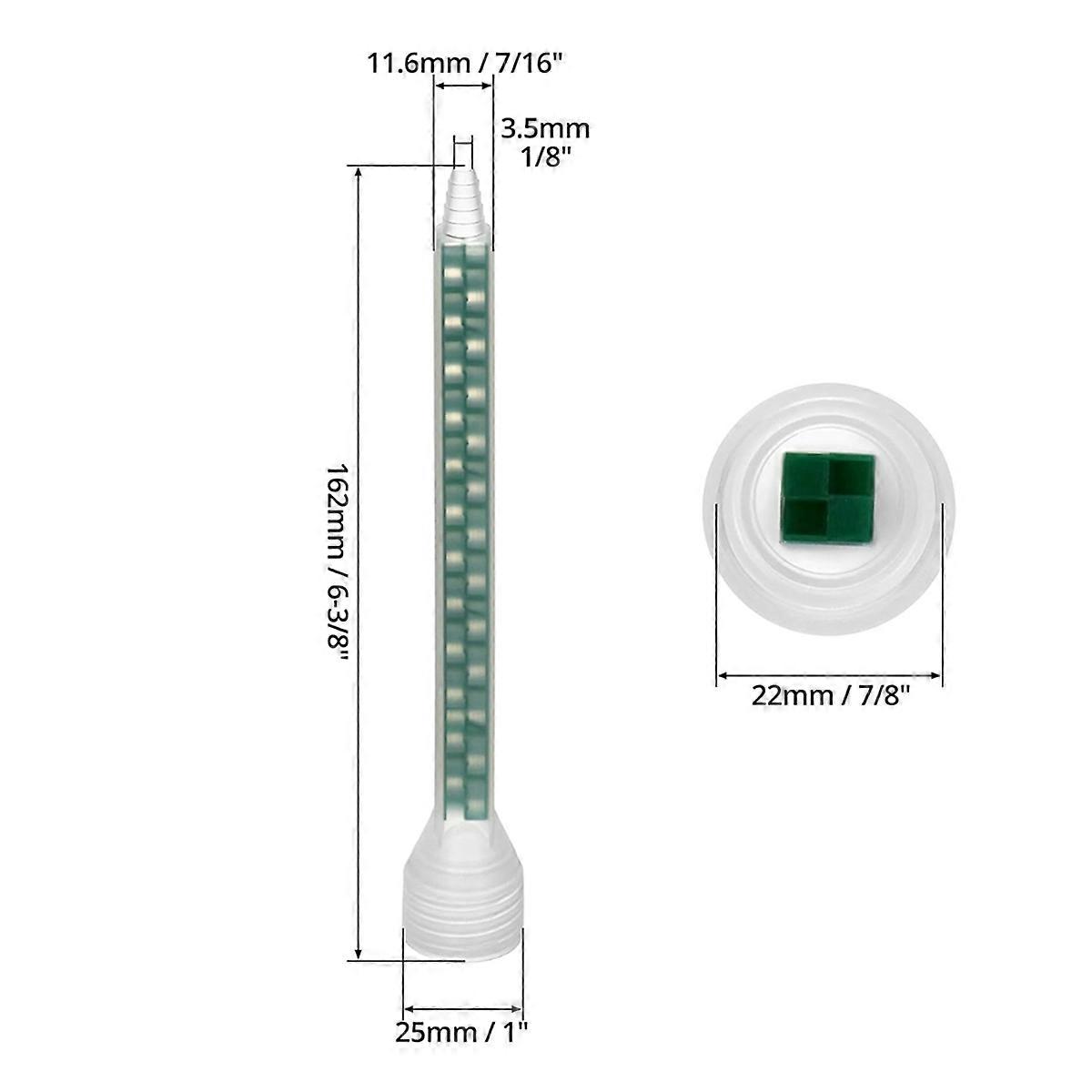 24 Element Epoxy Mixing Nozzle, Static Mixing Nozzle Tip | Fruugo UK