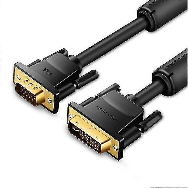 VENTION EACBL 10m 24+5 DVI to VGA Wire 1080P 60Hz Male to Male Gold ...