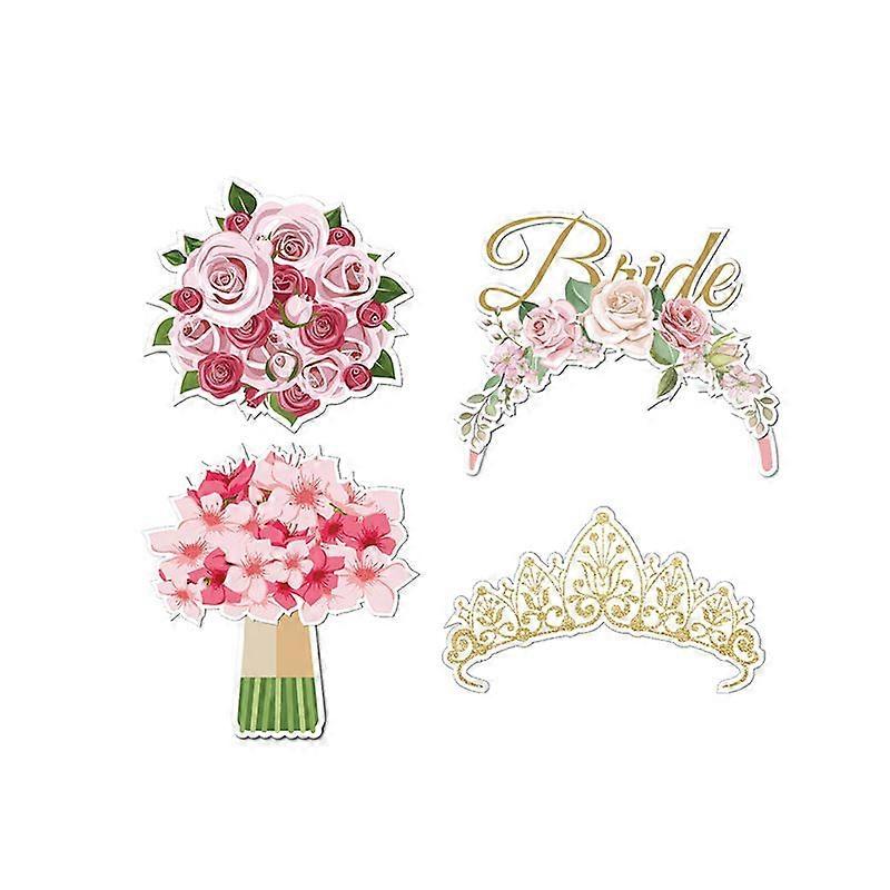 32 Pieces Photo Props, Wedding Photobooth Props, Birthday Photobooth ...