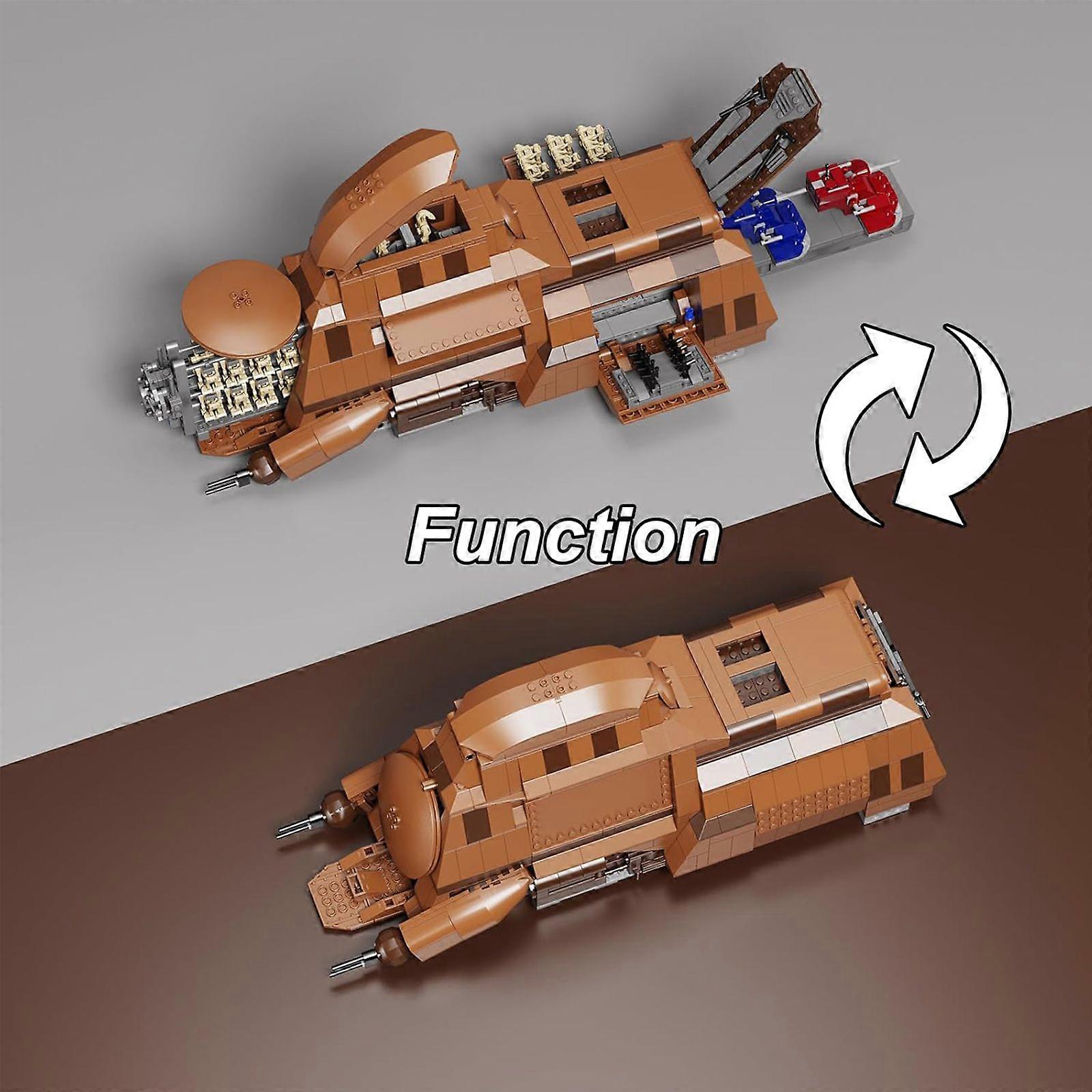 BuildingBoat 1286PCS Droid Ship Troop Transport Modell Kit, 2 Droidekas ...