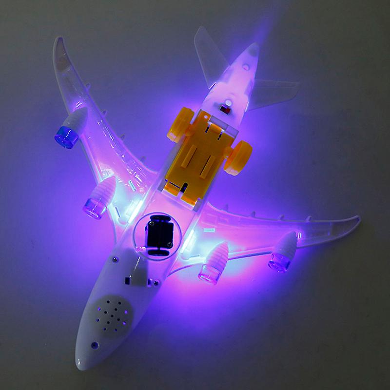 Elektrisk flygplan leksaker modell med rörliga blinkande ljus och ljud ...