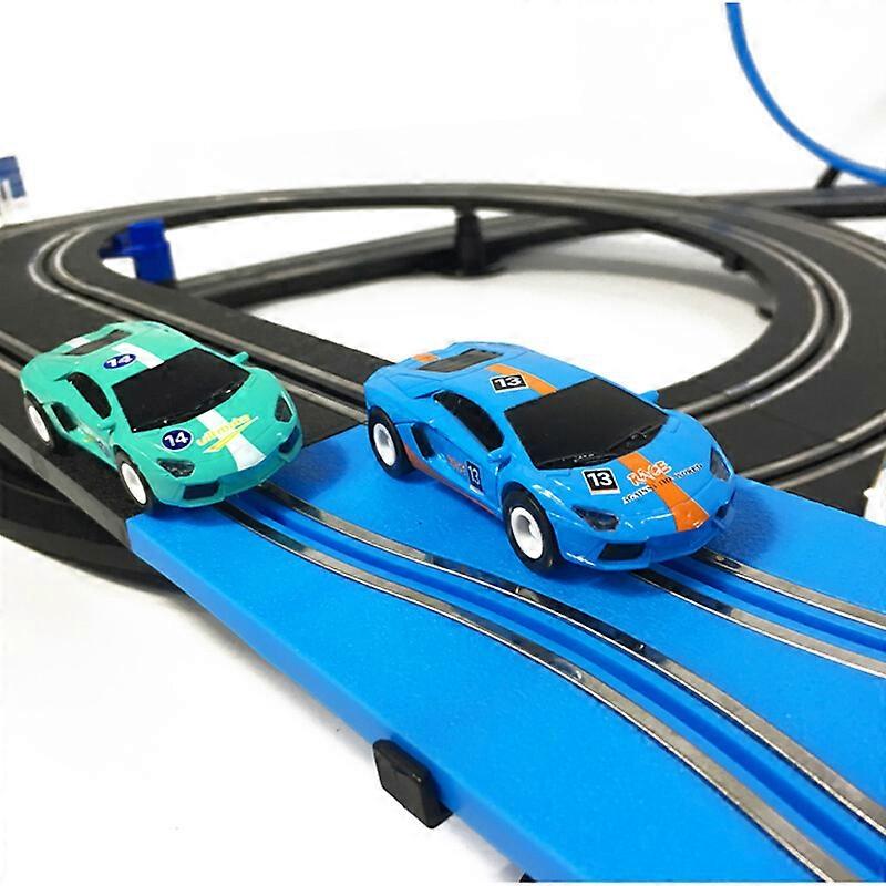 1:64 Track Electric Autorama Circuit Car Double Electric Remote Control ...