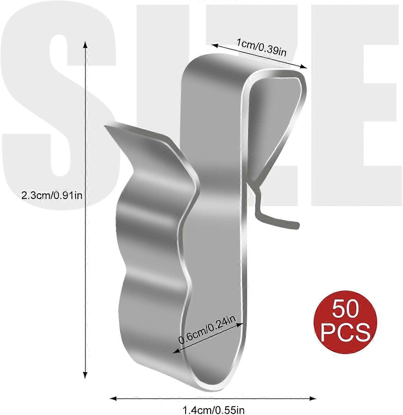 Cable Clips Metal Wire Clips Trailer Cable Frame Stainless Steel Clamp ...