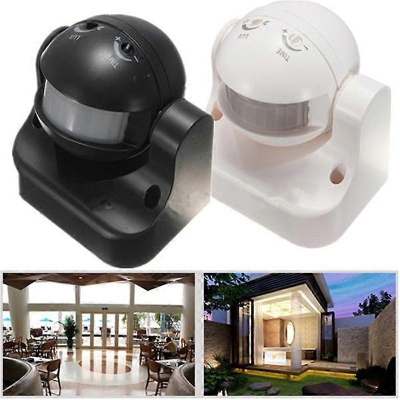 Wall switch with infrared motion sensor Range 12 m max. White 86*98mm ...