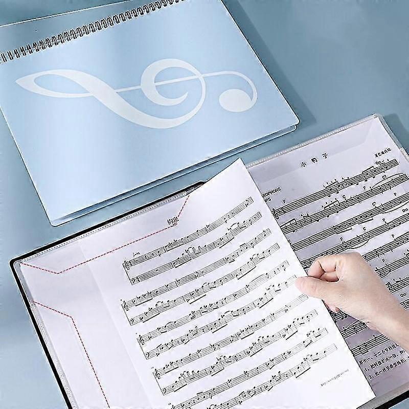 A4 Sheet Music File Folder Anti-reflection Leaflet Can Modify Music ...