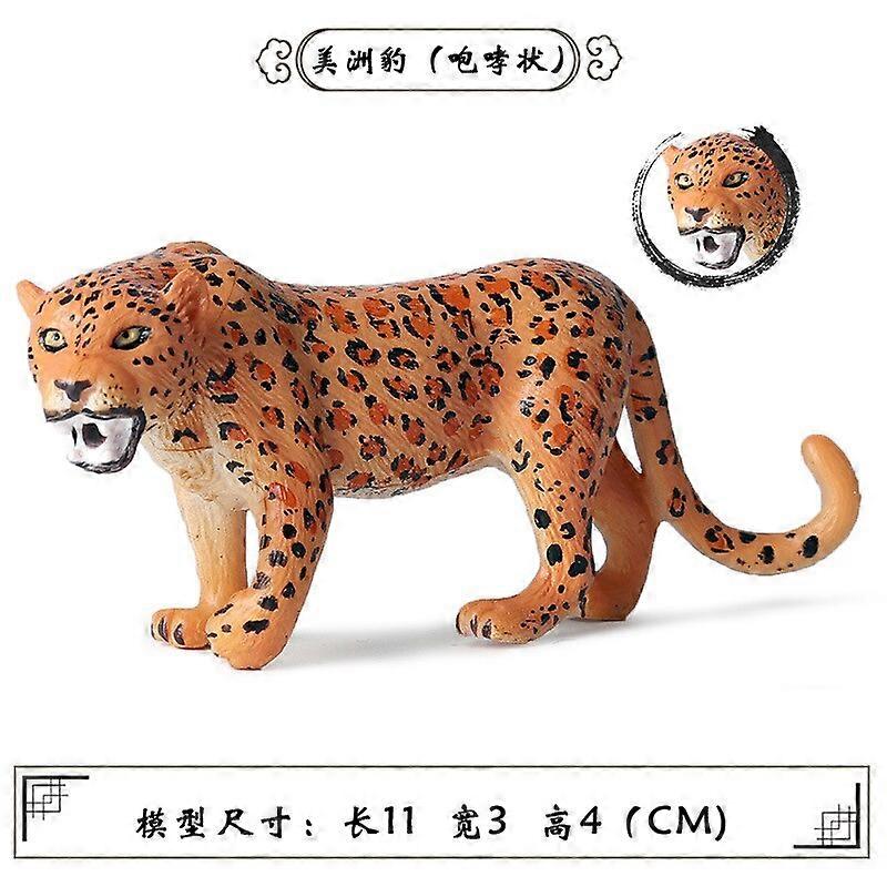 Cheetah Animals Model Action Figure Simulation Wild Animal Action ...