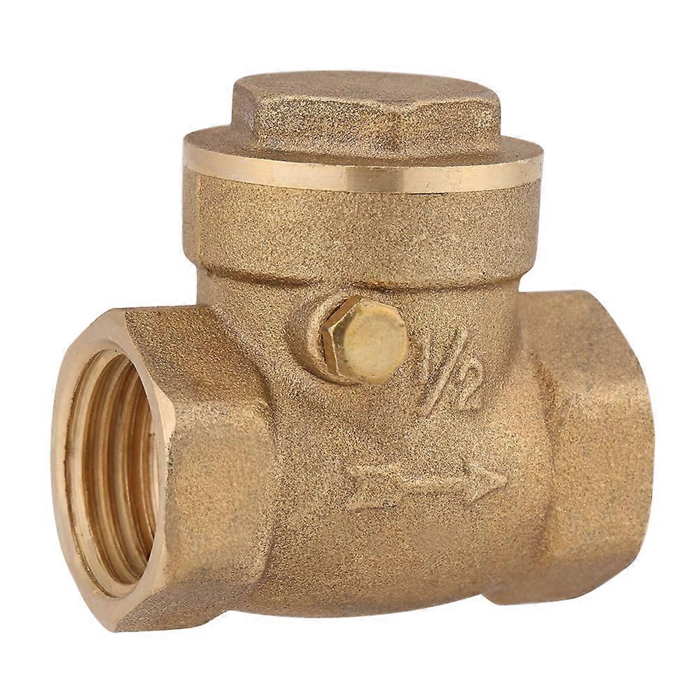1pc DN15 Female Thread Brass NOn return Swing Check Valve 232PSI ...