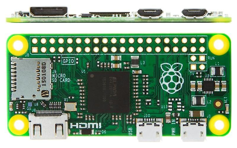 Pi Zero Pi0 Raspberry Pi Zero Mini Card Computador Com 1ghz Cpu 512mb ...