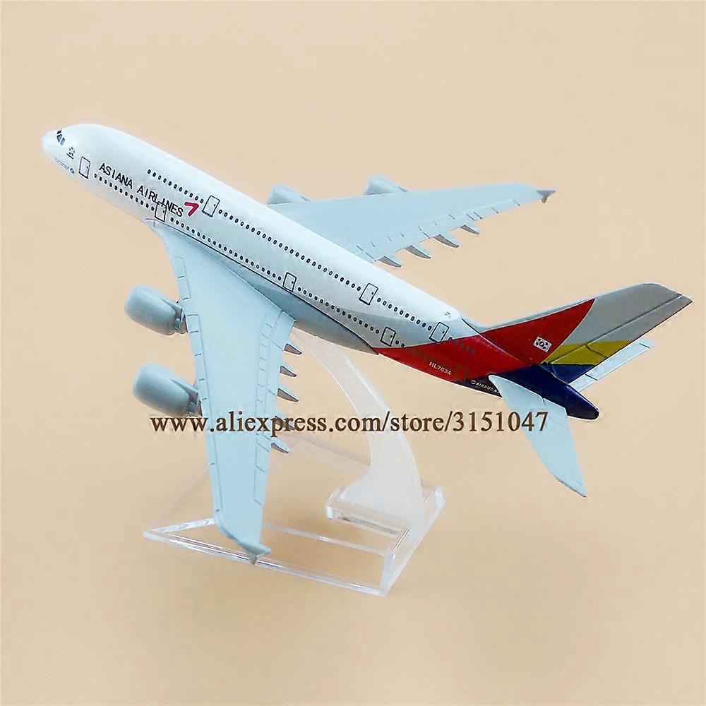 16cm Korea Air Korean Asiana Airlines A380 Airbus 380 Airways Metal ...
