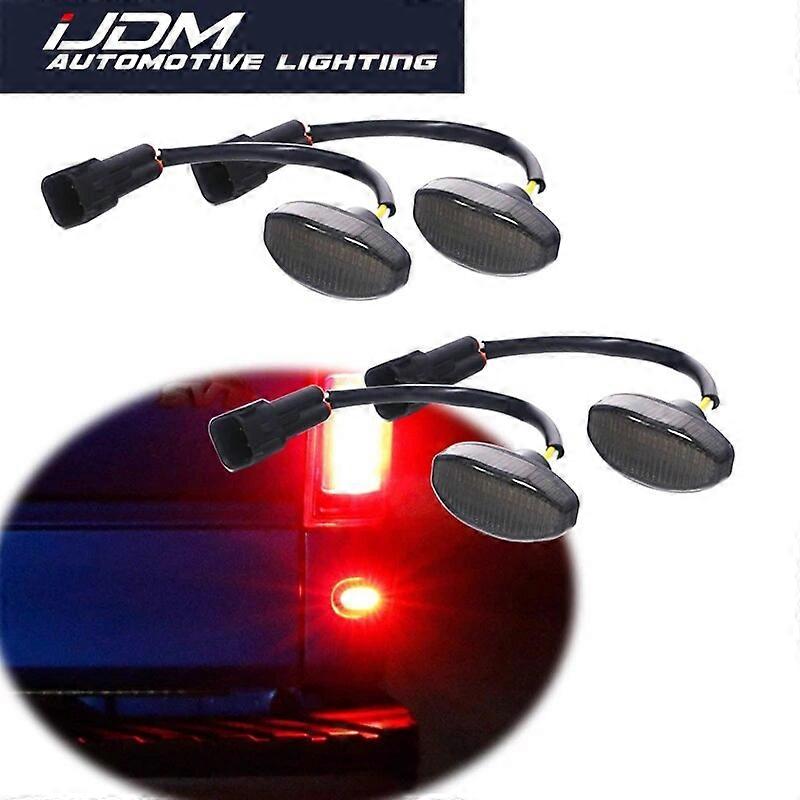 For 2010-2014 1st gen Ford F-150 Raptor Front Amber & Rear Red Full LED ...