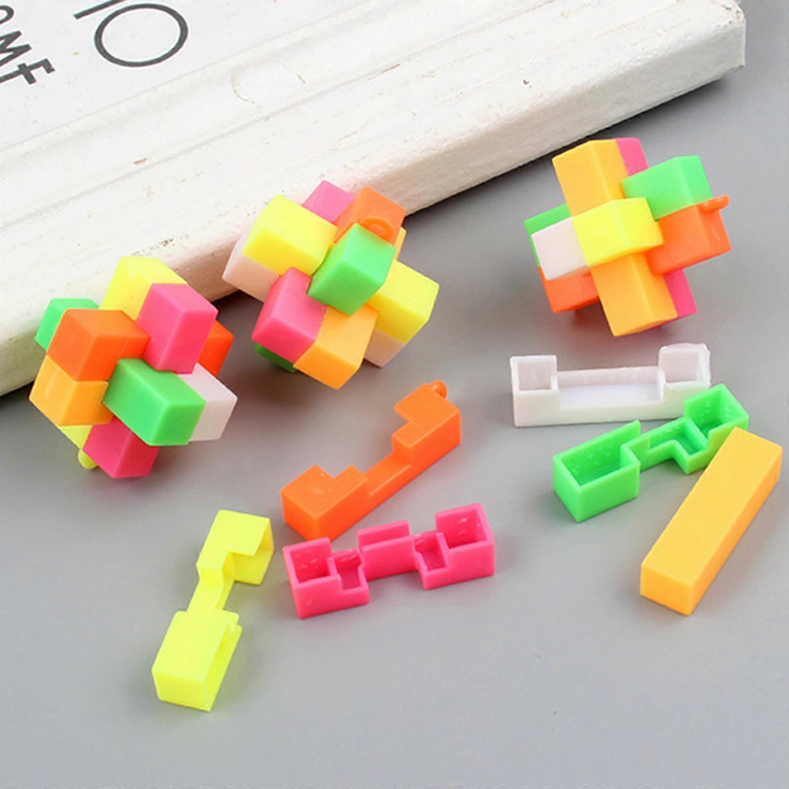 Brain Teaser Puzzle Unlock Interlock Game Test Intellectual Disassembly ...