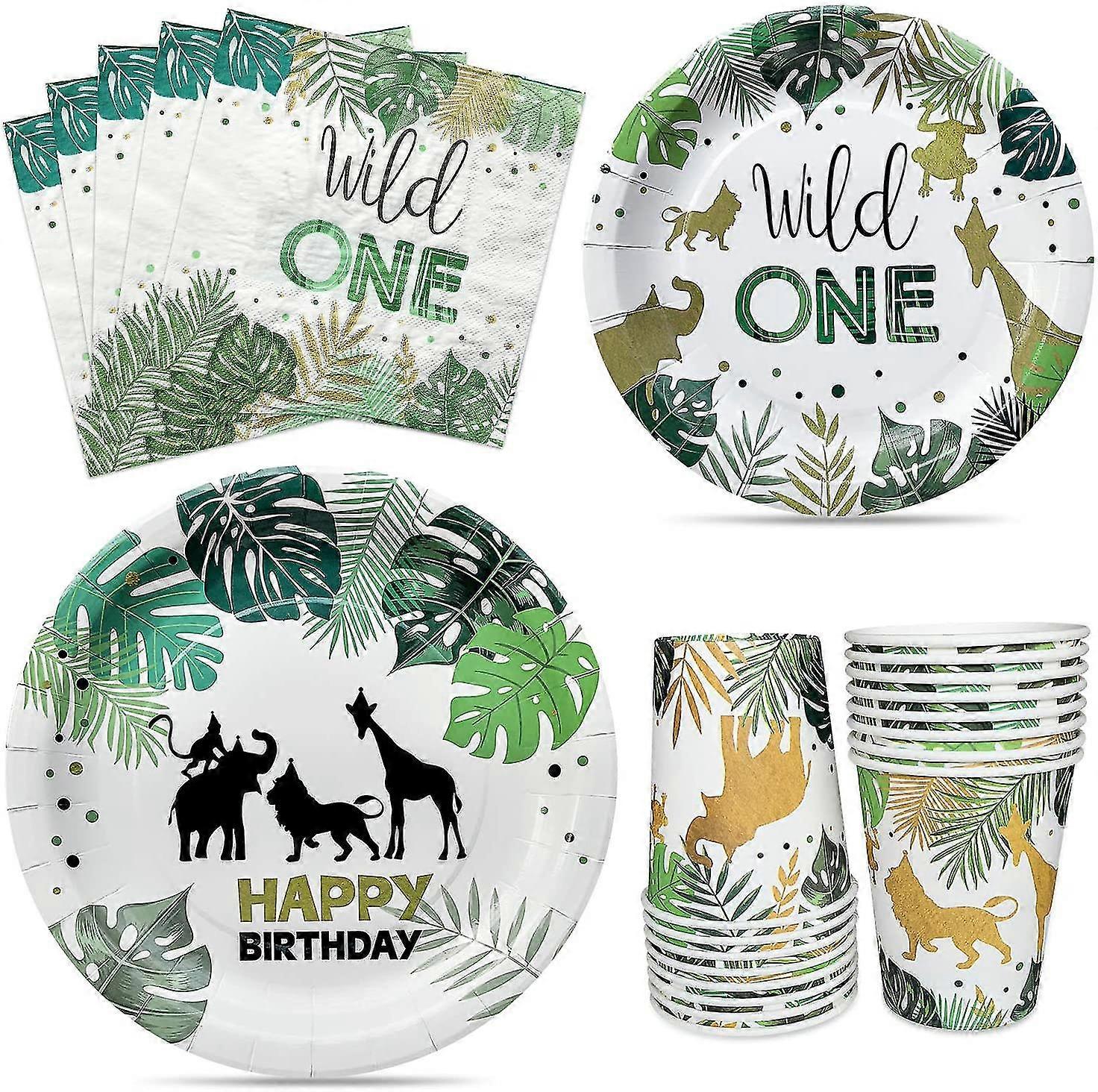 Wild One Birthday Decorations Wild One Party Supplies Including Plates ...