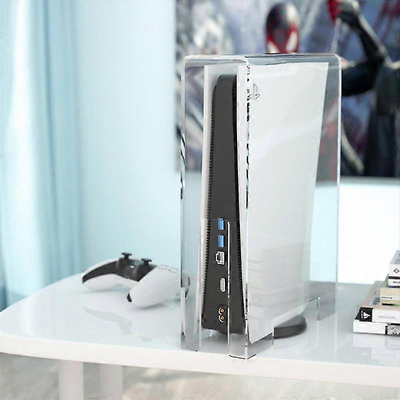 SSRGV Acrylic Transparent Protective Cover for Ps5 Console, Transparent ...