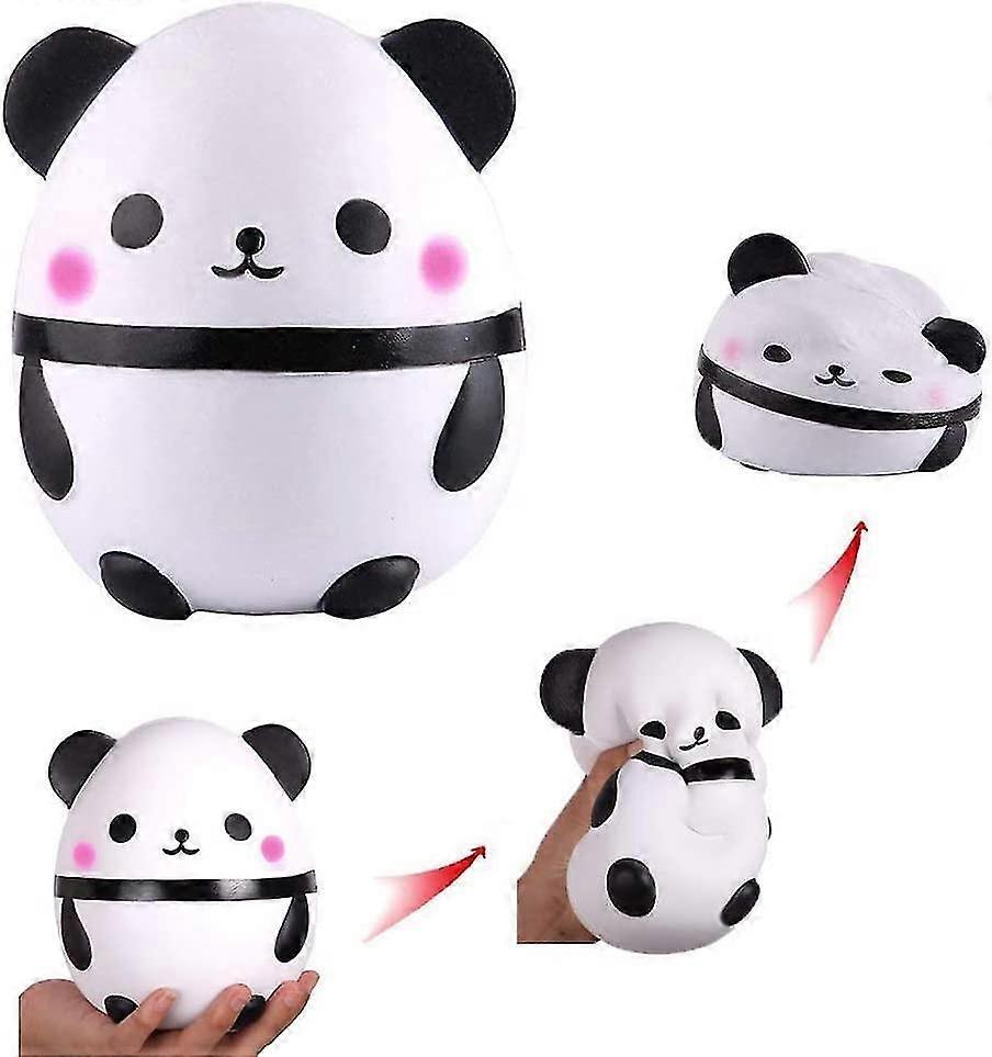Squishies Panda Egg Jumbo Squishy Slow Rising Squeeze Toys Scented ...