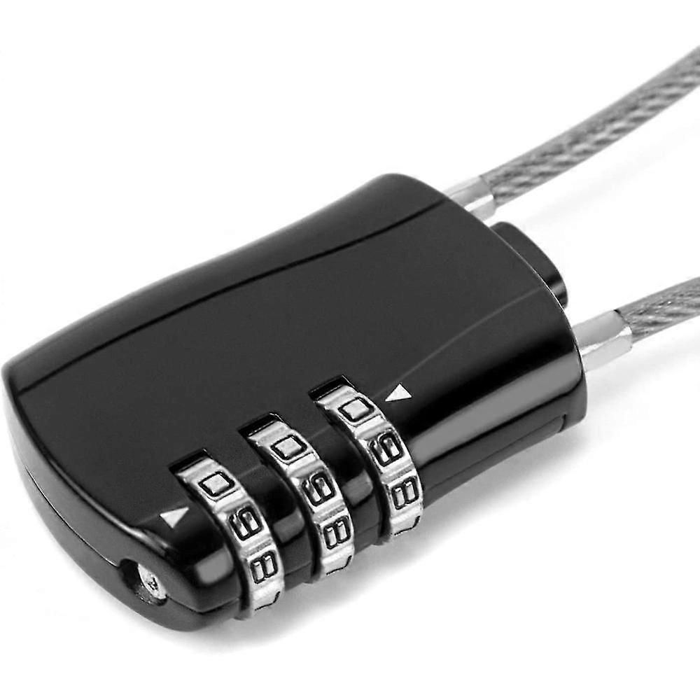 Retractable Cable Lock, Digital Combination Padlock With 41cm Cable For ...