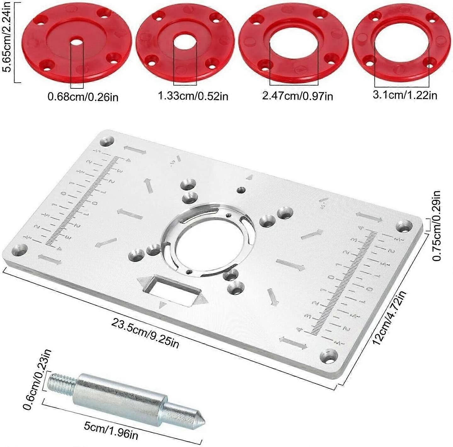 Aluminum Router Insert,Heavy Duty Aluminum Router Insert - Aluminum ...