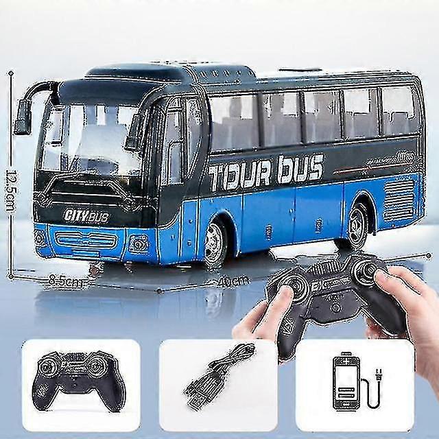 Jwl-wireless Remote Control Bus With Light Simulation Electric Large ...