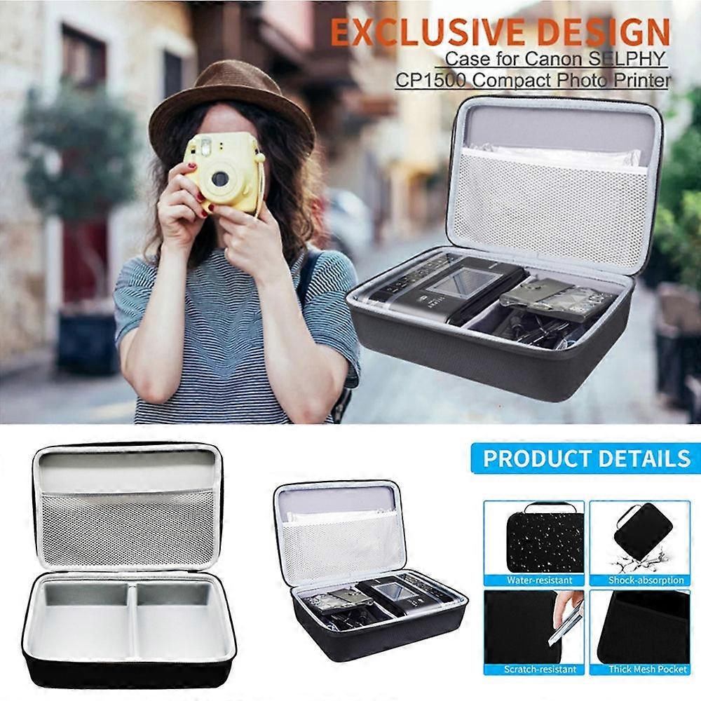 Storage Bag for Canon SELPHY CP1500/CP1300/CP1200 Photo Printer Nylon ...